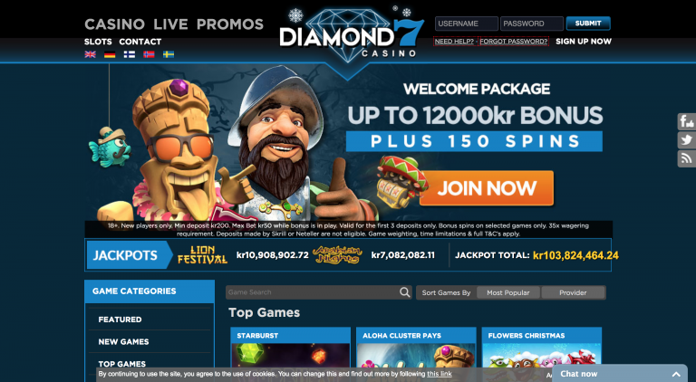 Diamond7 Casino » Review, Bonus & Alternatives 2023